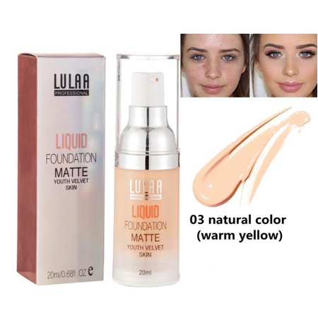 Foundation Makeup Liquid Matte Moisturizer Face Base High Coverage ...