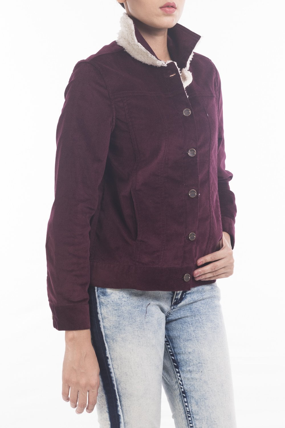 Women's Jacket MAROON | Walmart Canada