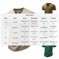 Antinious Men Solid Round Neck Pockets Button Pullover Short Sleeve ...