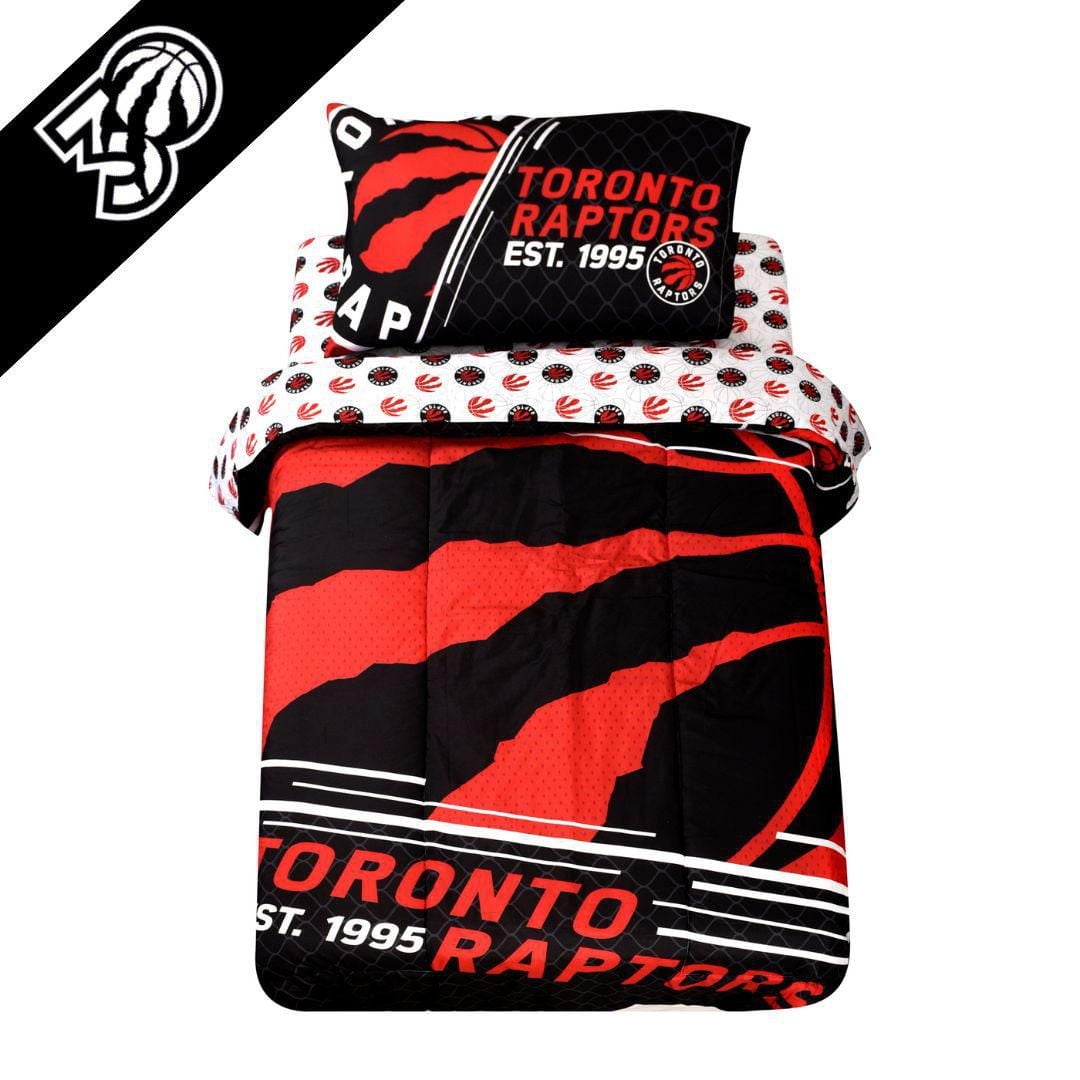 Click here for Nba Toronto Raptors 4-Piece Twin Bedding Set prices