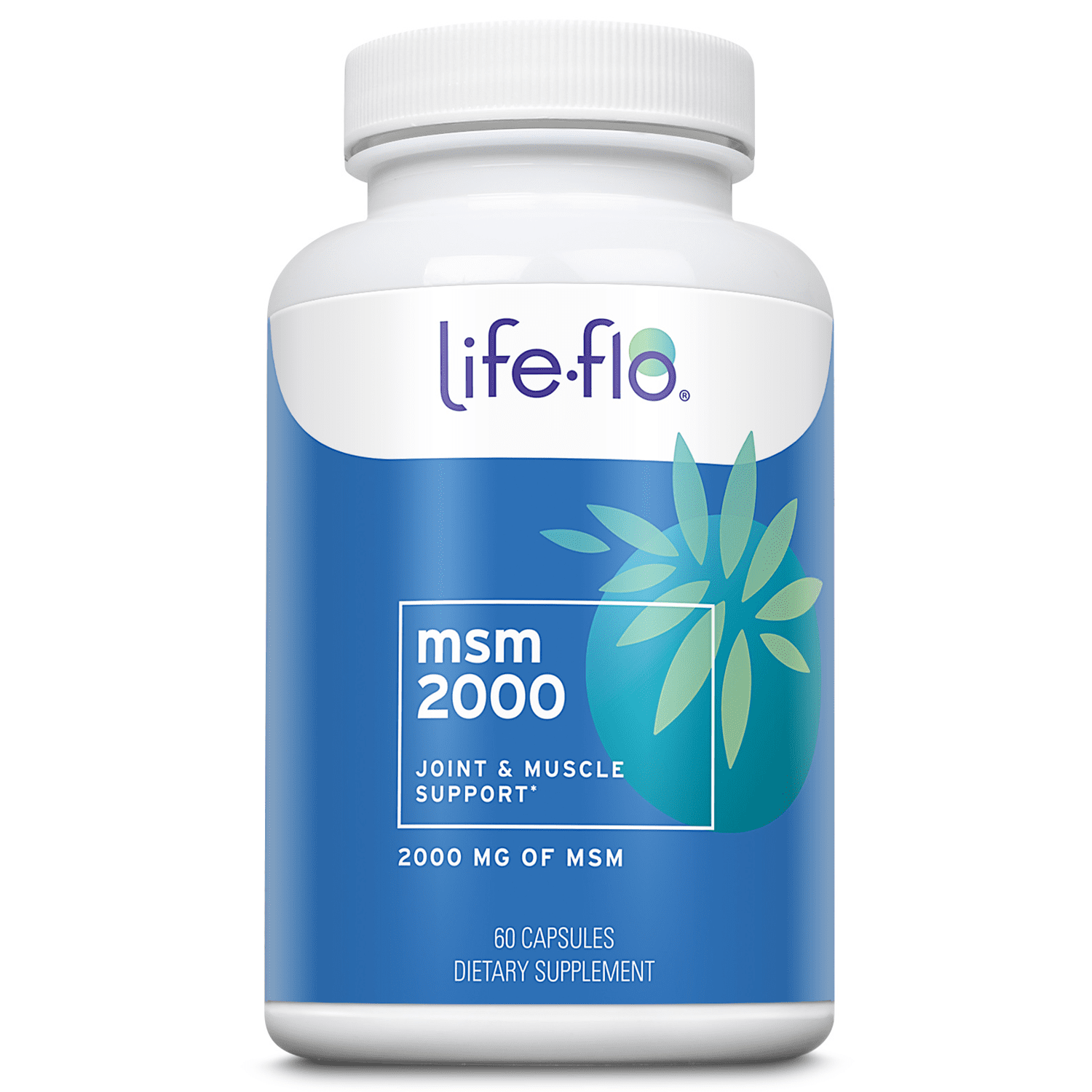 Life-flo MSM 2000 mg Joint & Muscle Support for Comfort & Mobility ...