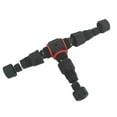 SUNFEX 3 Way T Pole Core Joint Outdoor Ip68 Waterproof Electrical Cable ...