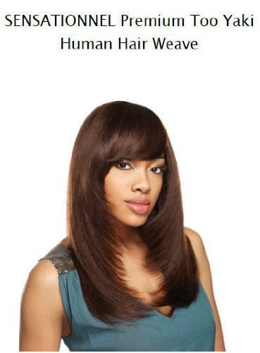 PREMIUM TOO YAKI NATURAL 16" - Sensationnel 100% Human Hair Weave ...