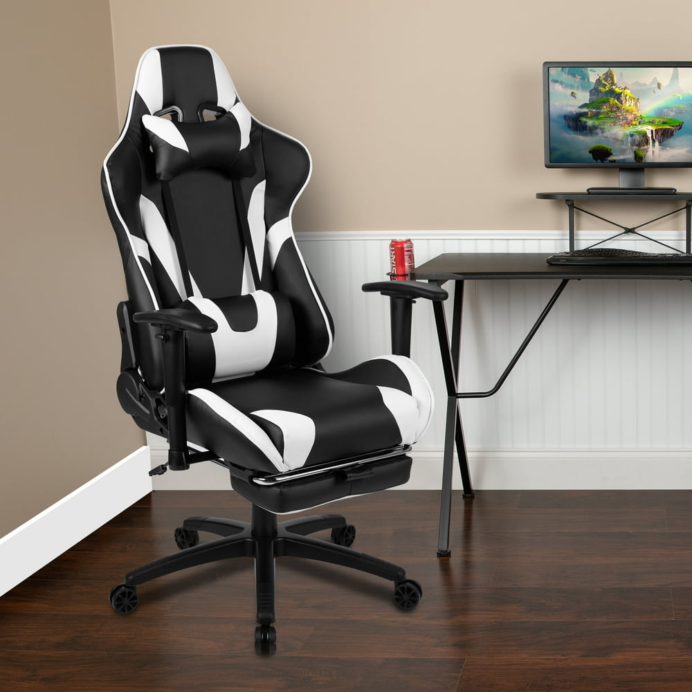 Flash Furniture X30 Gaming Chair Racing Office Ergonomic Computer Chair ...