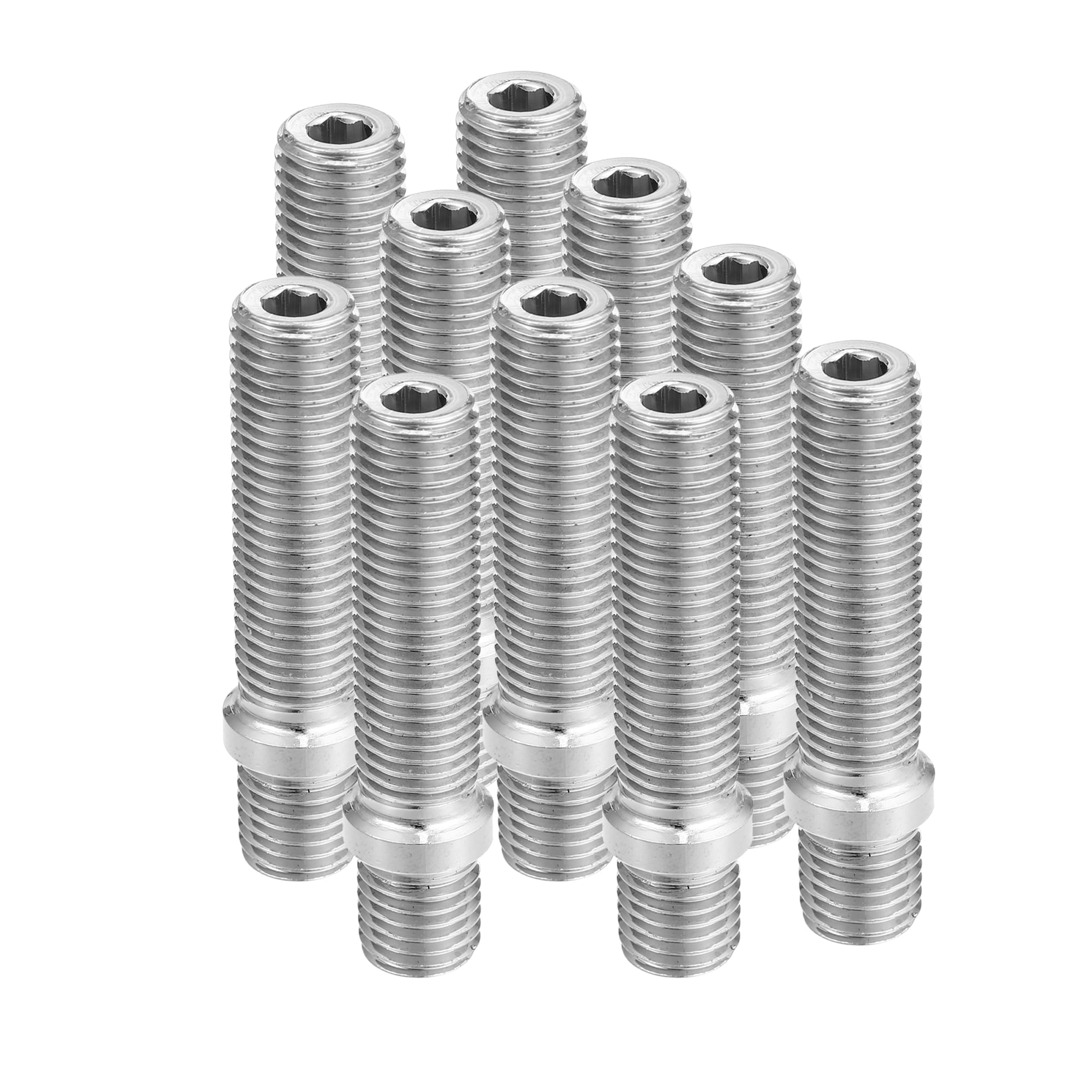 Click here for Unique Bargains 10 Pcs M12x1.5 To M12x1.5 58mm Whe... prices