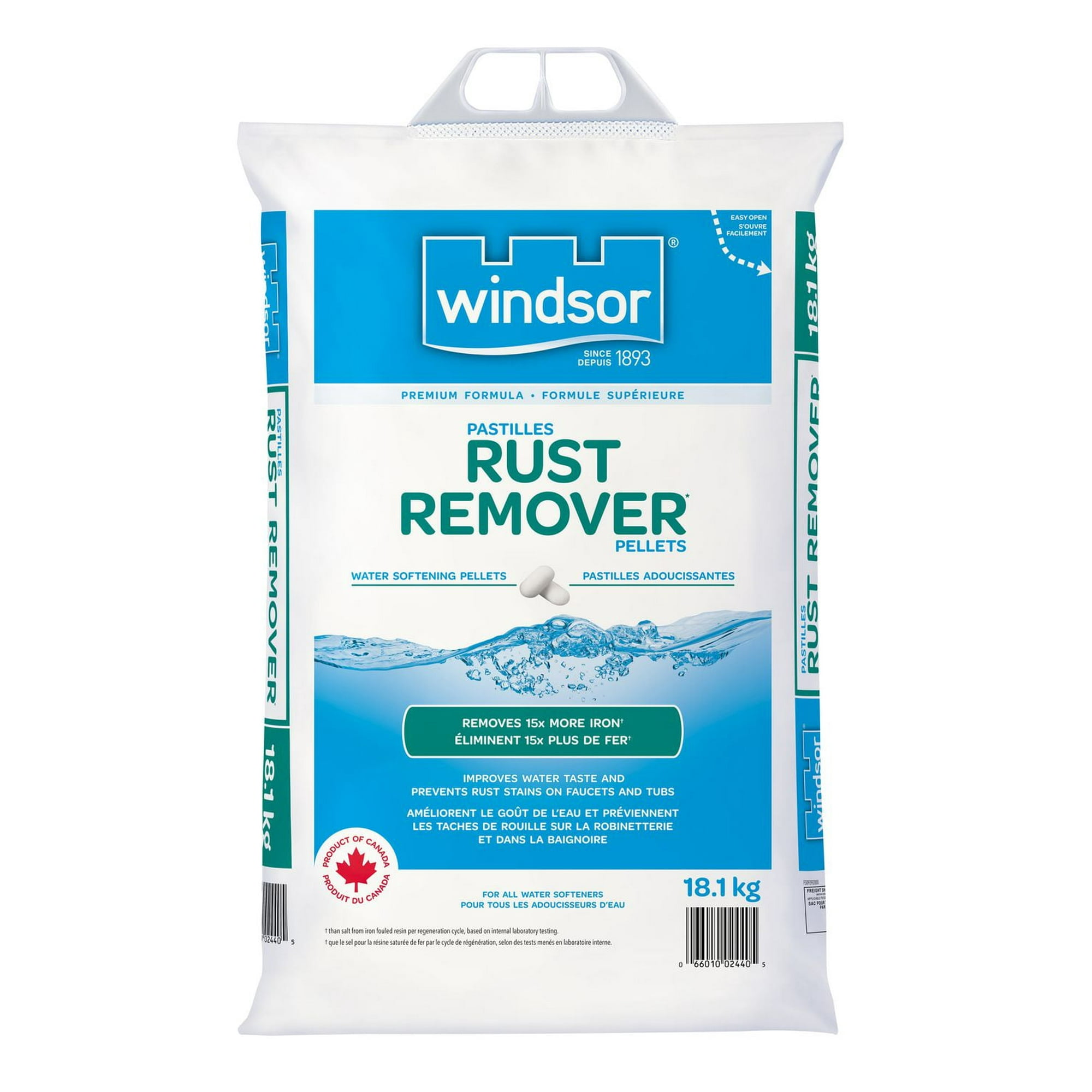 Click here for Windsor Salt Windsor Rust Remover Pellets prices
