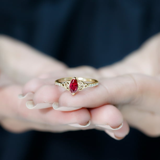 Celtic ruby ring store