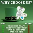 Fun Express 12 Pieces Color Your Own Shamrock Trinity Cut Out, Crafts ...