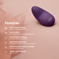 LELO LILY 3 Mini Clitoral Vibrator for Women Discreet Travel Friendly, Dark Plum - Walmart.com