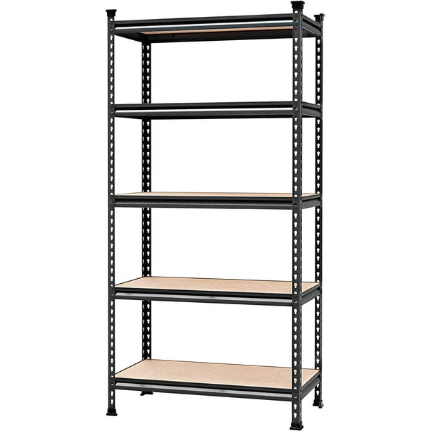 WORKPRO 5-Tier Metal Storage Shelving Unit, 36”W x 18”D x 72”H ...