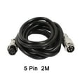 GX16 5 Pin Male/Female Head Aviation Socket Connector Electrical Cable ...