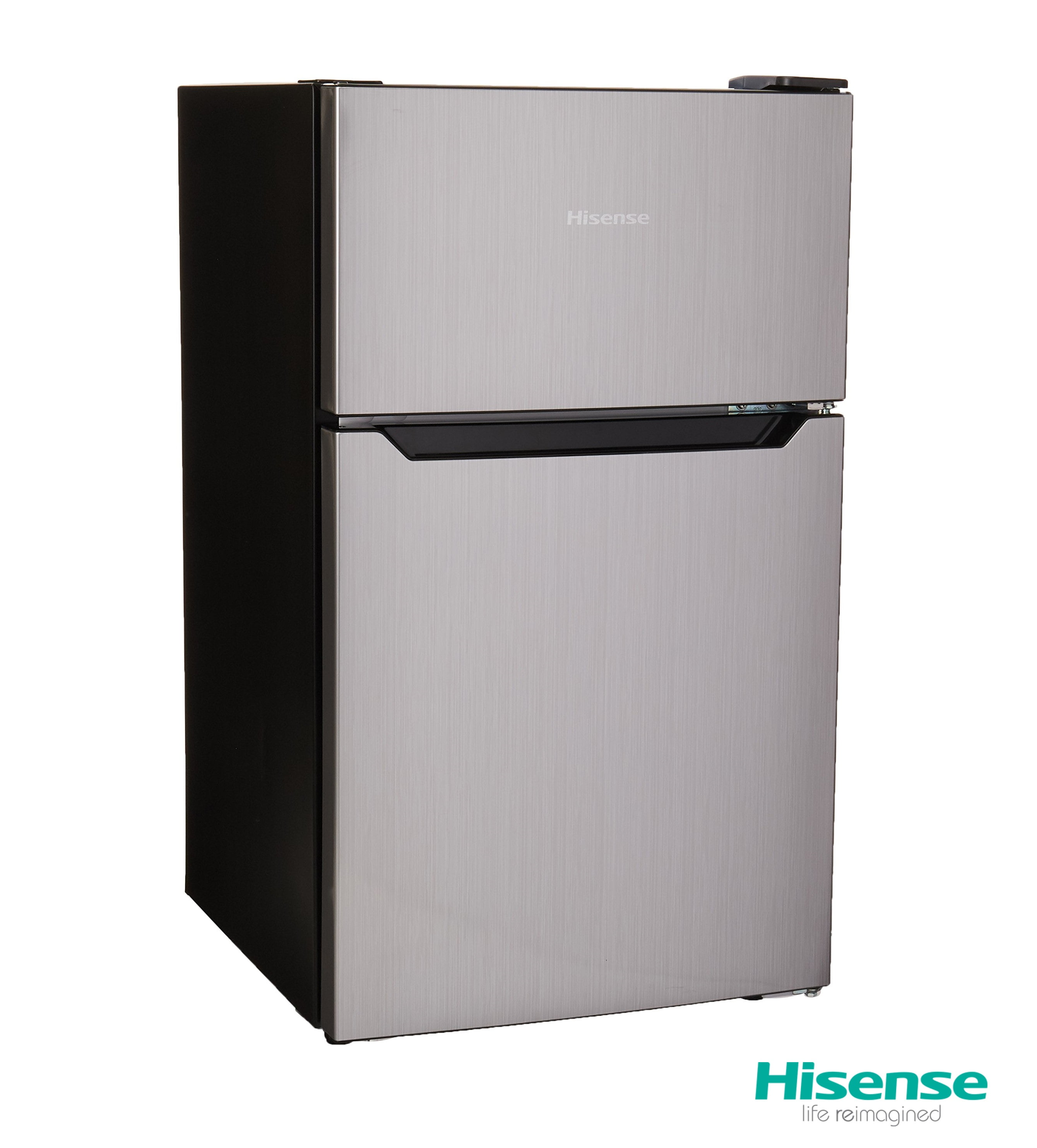 Frigobar Hisense con Congelador3.3 Pies Refrigerador Compacto Doble ...