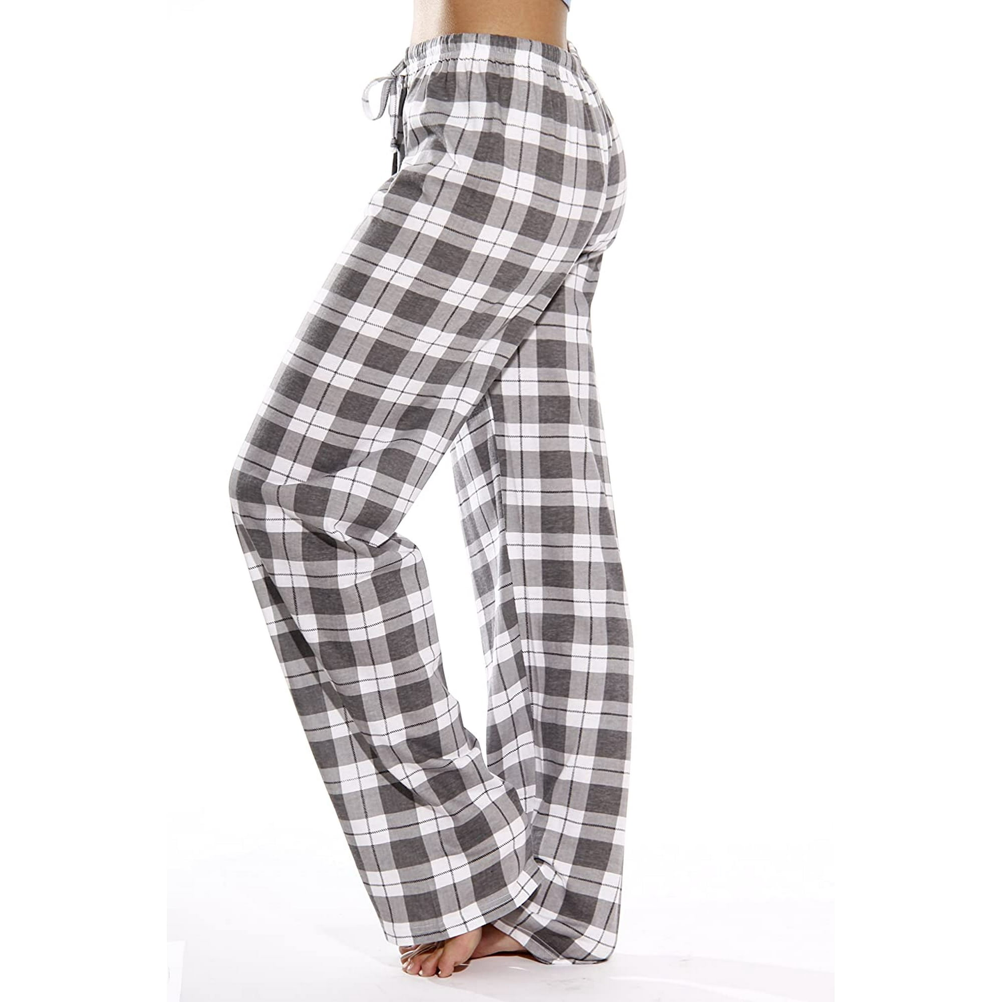 Click here for Fhylgn 100 Cotton Jersey Women Plaid Pajama Pants... prices