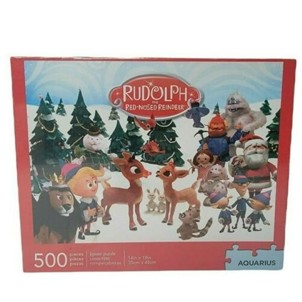 Rudolph the Red Nosed Reindeer 500 Piece Puzzle 14" x 19" - Walmart.com