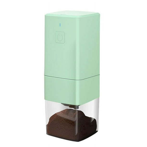 SHAR Portable Coffee Grinder (Green), Small Electric Coffee Grinder ...