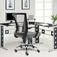 Modern Home Zuna Mid-Back Office Task Chair - Ergonomic Back Supporting ...