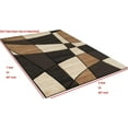 Color Block Rug/Linear/Geometric Modern Contemporary Hand Carved Area ...
