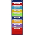 Wall Schedule Pocket Chart Monthly Calendar Planner Classroom Pocket ...