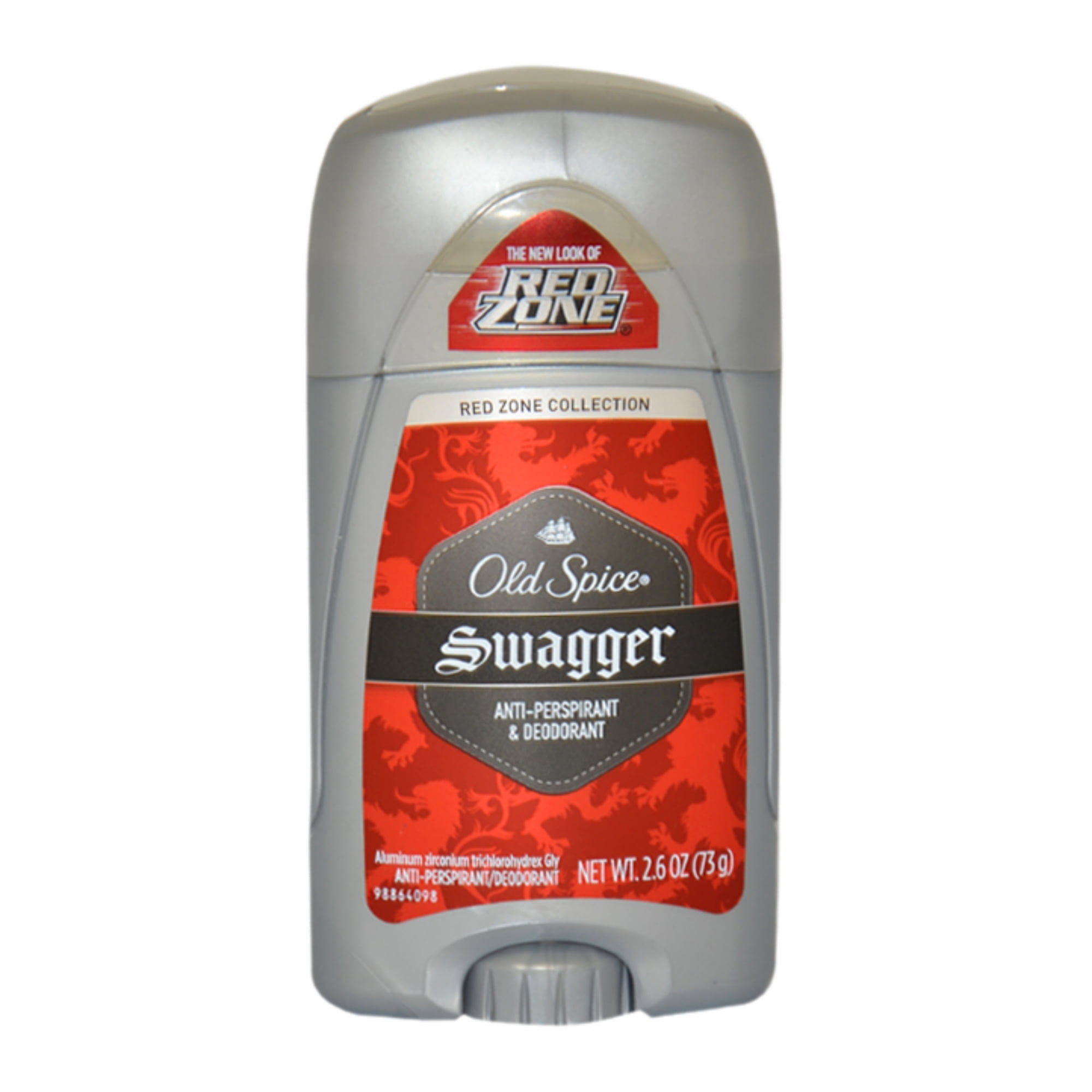 Red Zone Swagger Anti-Perspirant Deodorant by Old Spice for Men - 2.6 ...