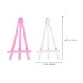 Voiceine 20pcs Tabletop Display Easel Small Plastic Easel Multi-use ...