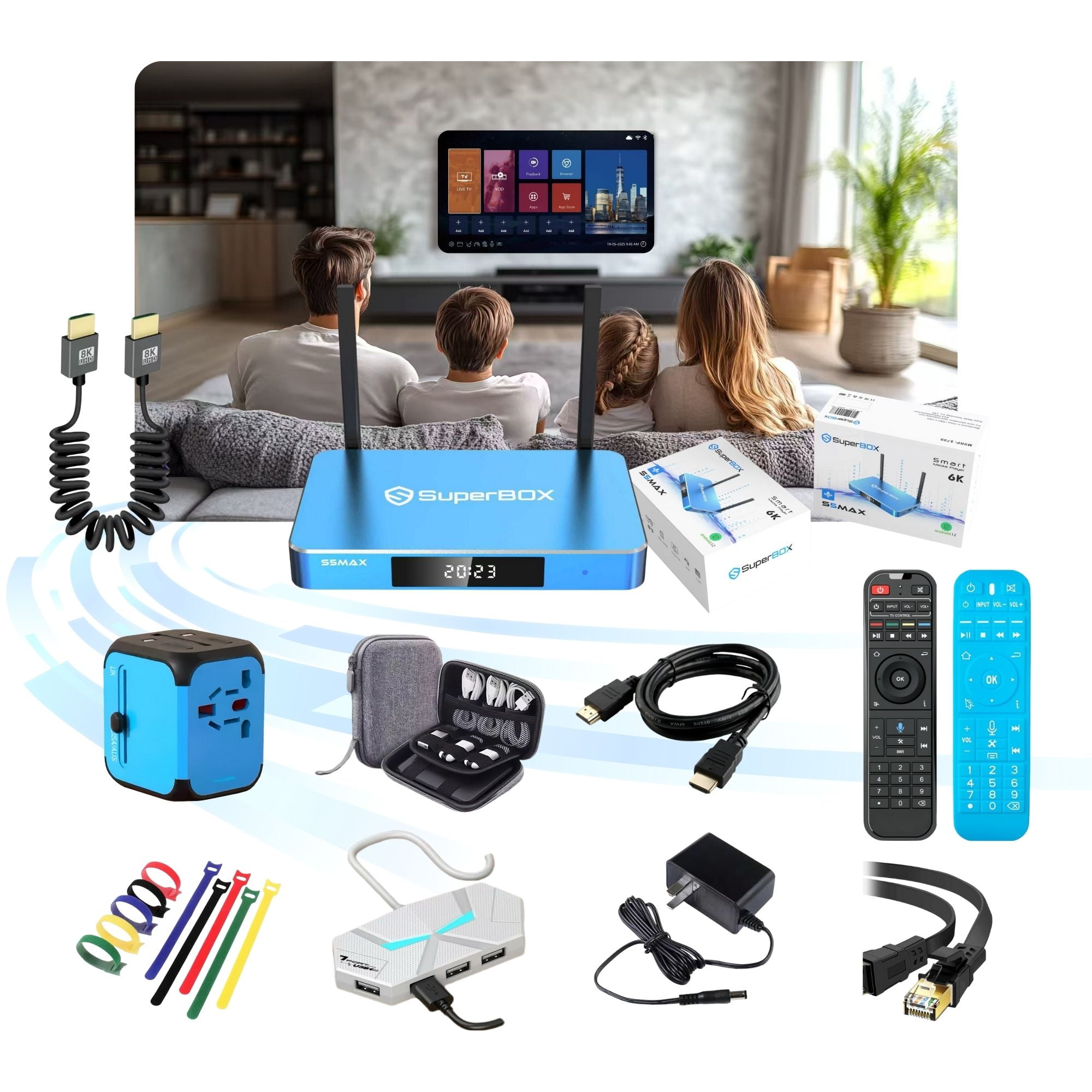 Click here for Superbox S5 Max With Voice Remote Control Support... prices