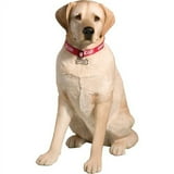 Sandicast Life Size Large Black Labrador Retriever Dog Sculpture, Hand ...