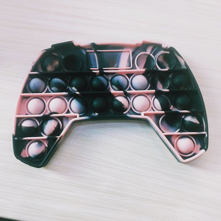 Pop Push Game Controller Gamepad Shape Pop Push Tie Dye Bubble Sensory ...