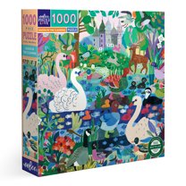 eeBoo Piece & Love: English Greenhouse - 1000 Piece Puzzle - Adult ...