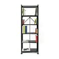 Origami 6 Shelf Bookcase Open Organizer Freestanding Living Room ...