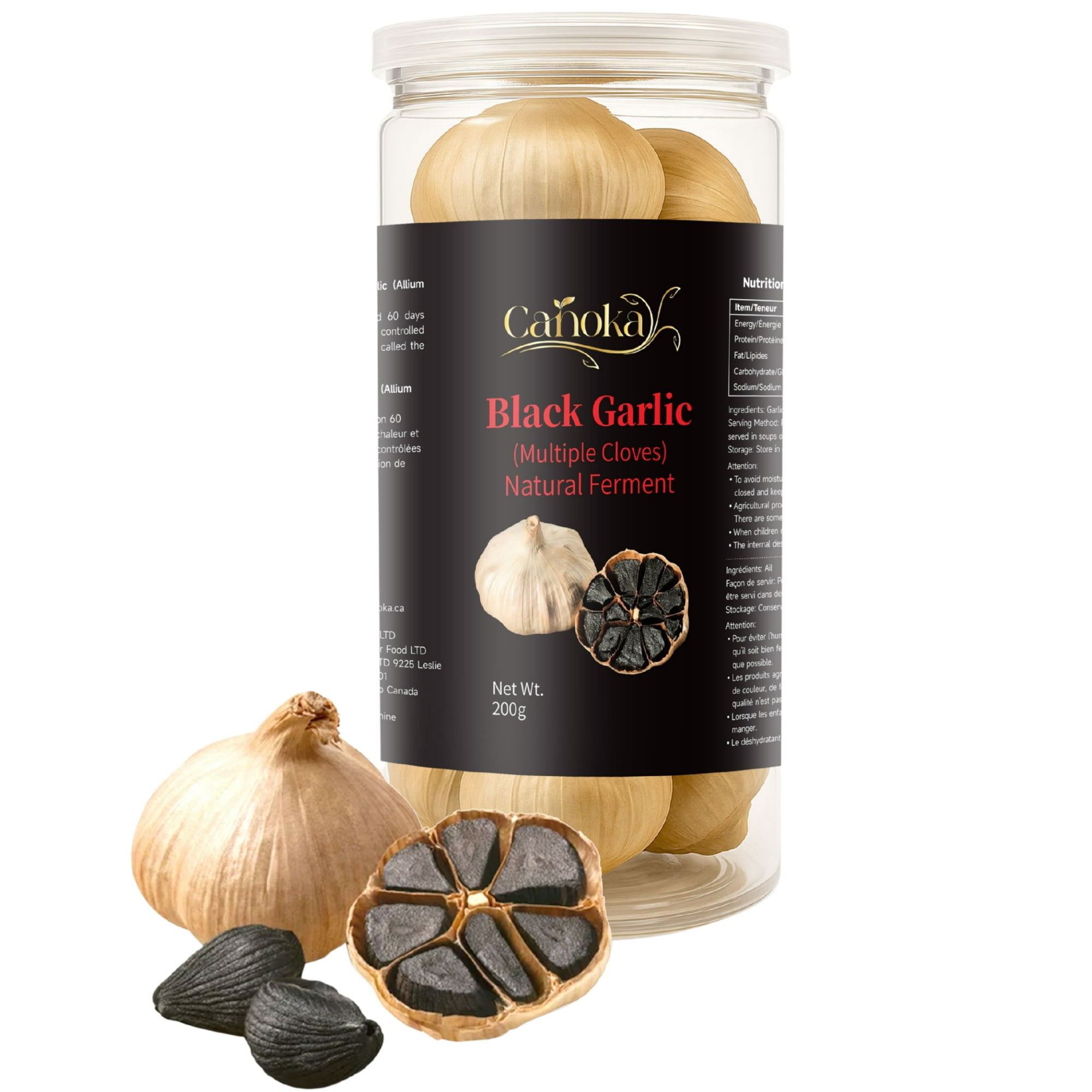 Click here for Canoka Black Garlic Whole Bulbs 200g (7oz) - Natur... prices