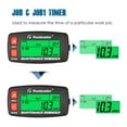 Runleader Digital Maintenance RPM Gauge, Hour Meter, Waterproof ...