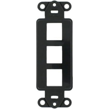 41643-E QuickPort Decora Insert, 3-Port (Black) - Walmart.ca
