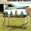 Chicken Nesting Box 4 Compartments Chicken Eggs Laying Box for Chicken ...