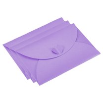 REGALWOVEN Envelopes, 24 Pack Heart Shaped Clasp Mini Envelope ...