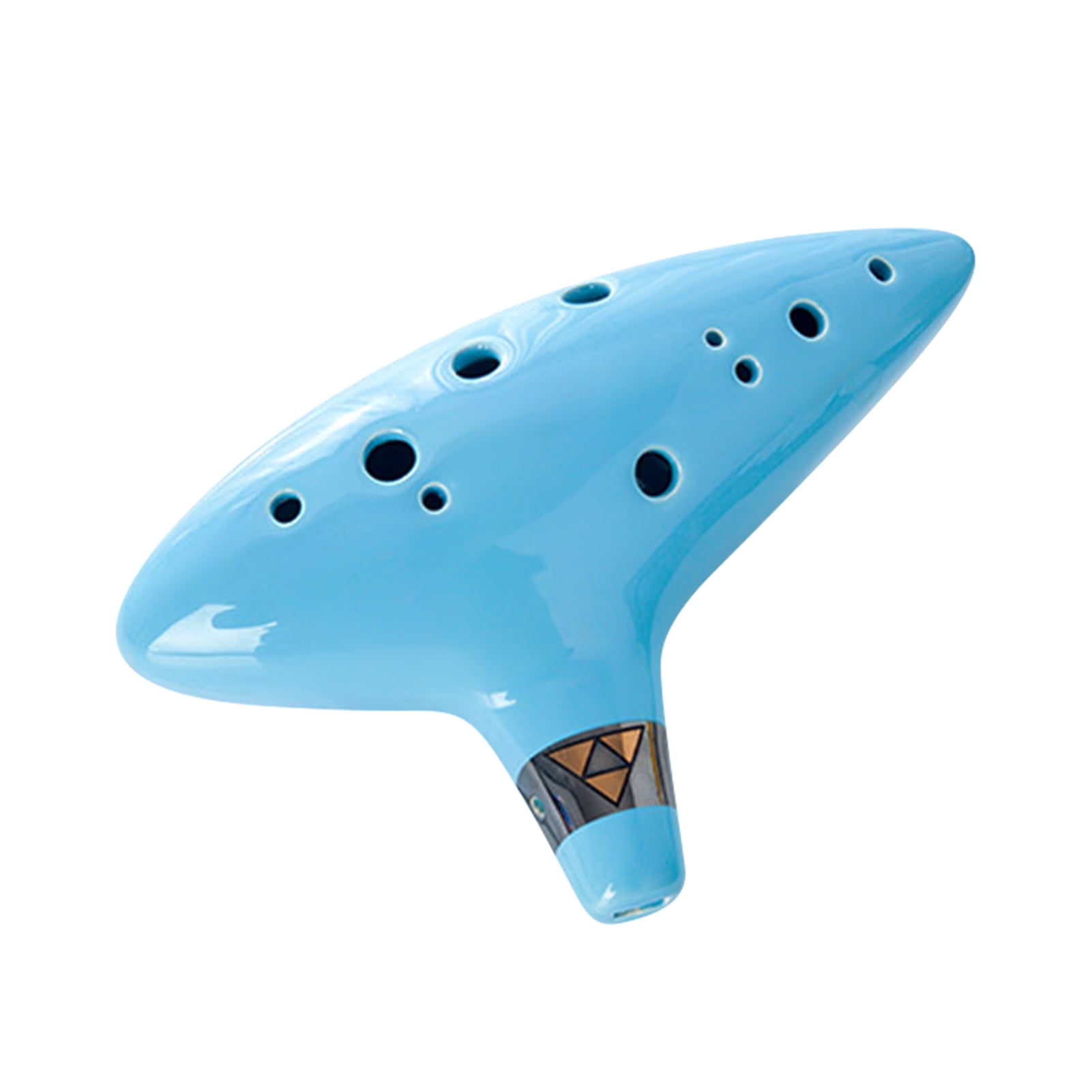 Ocarina Instrumento musical portátil Alto C Ocarina de 12 hoyos con ...
