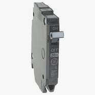 GE Smart THQP220 Double Pole Circuit Breaker, 20 Amp, Electrical ...