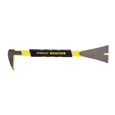 Stanley 36", Pry Bar, Heat Treated Steel, Yellow, 55-104 - Walmart.com