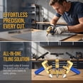 2 in 1 Glass Cutting Tool Kit – Tungsten Manual Tile Cutter & Breaking ...