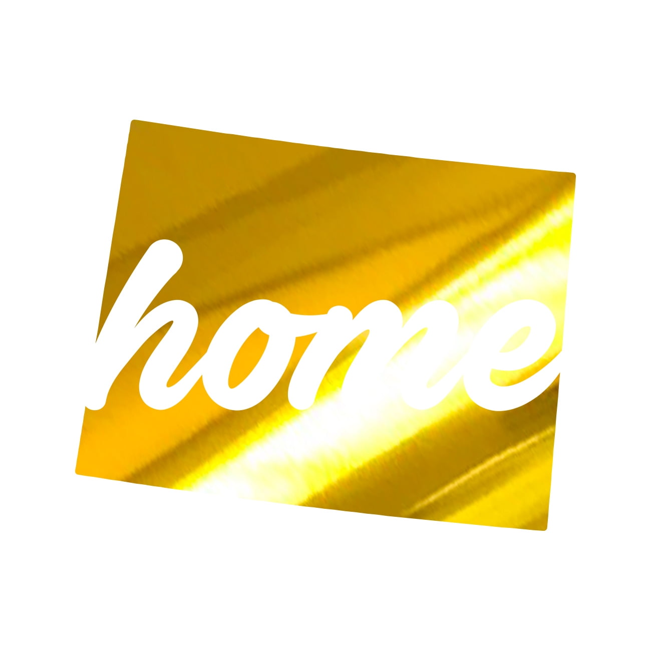 Wyoming Home Sticker Decal Die Cut - Self Adhesive Vinyl - Weatherproof - Made in USA - Many ...