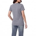 Annhoo Women's Pregnancy Breastfeeding Tees Summer Double Layers Lift ...
