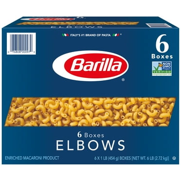 Barilla® Classic Blue Box Pasta Elbows, Penne, Spaghetti and Macaroni ...