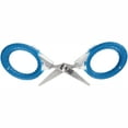 Cuda Micro Scissors, 3", Titanium Bonded Serrated Blades, Blue, Fishing ...