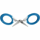Cuda Micro Scissors, 3", Titanium Bonded Serrated Blades, Blue, Fishing ...