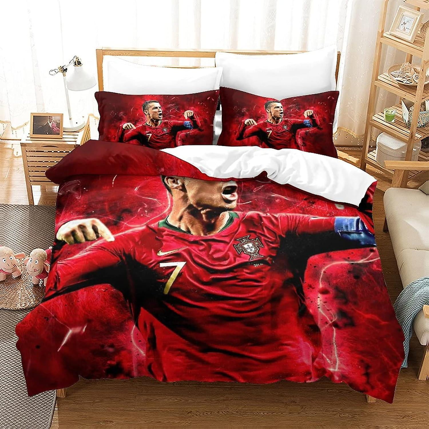 Click here for Yalin Football Cristiano Ronaldo Bedding Duvet Cov... prices