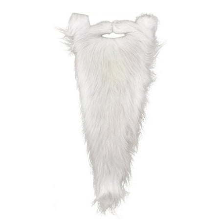 Long White Wizard Beard Costume Accessory Gandalf Waldo Wally ...