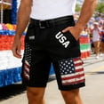 Bainana Cargo Shorts For Men Independence Day American Flag Hiking ...