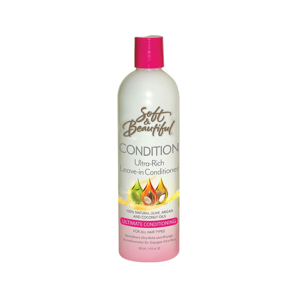Soft and Beautiful Condition Ultra-Rich Leave-In Conditioner 12 fl oz ...