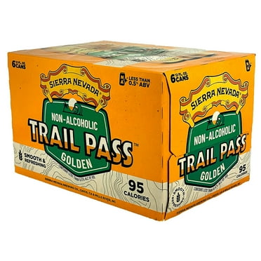 Sierra Nevada Trail Pass Golden Non-Alcoholic Beer- 12oz Cans ...