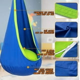 Kids Pod Swing Chair Hanging Chair With Inflatable Pillow Sensory ...