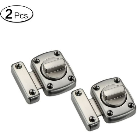 2Pcs Rotate Door Bolt Lock Heavy Duty Gate Latch Security Guard Safety ...